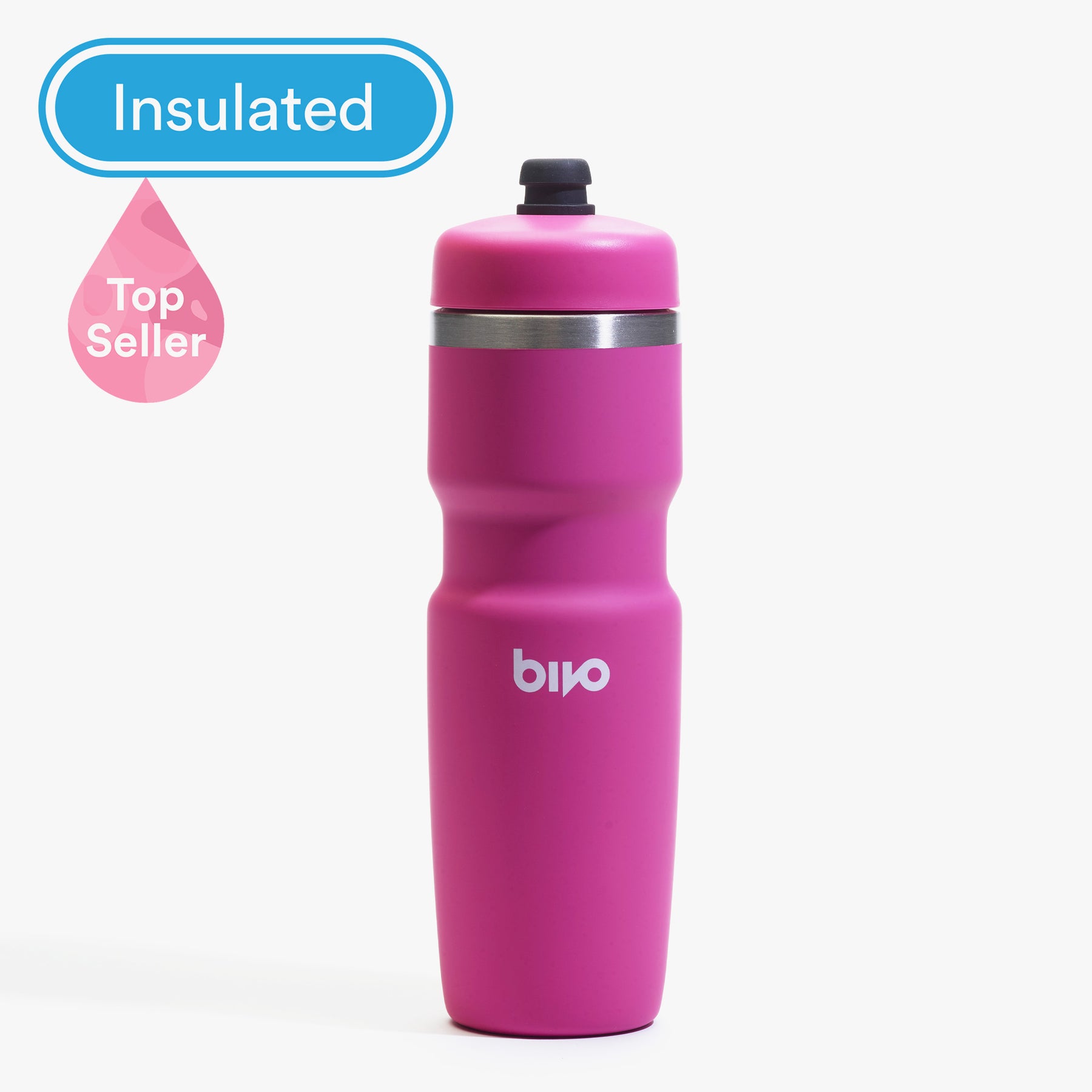Bivo - Stainless Steel Bike Water Bottles - For Cycling